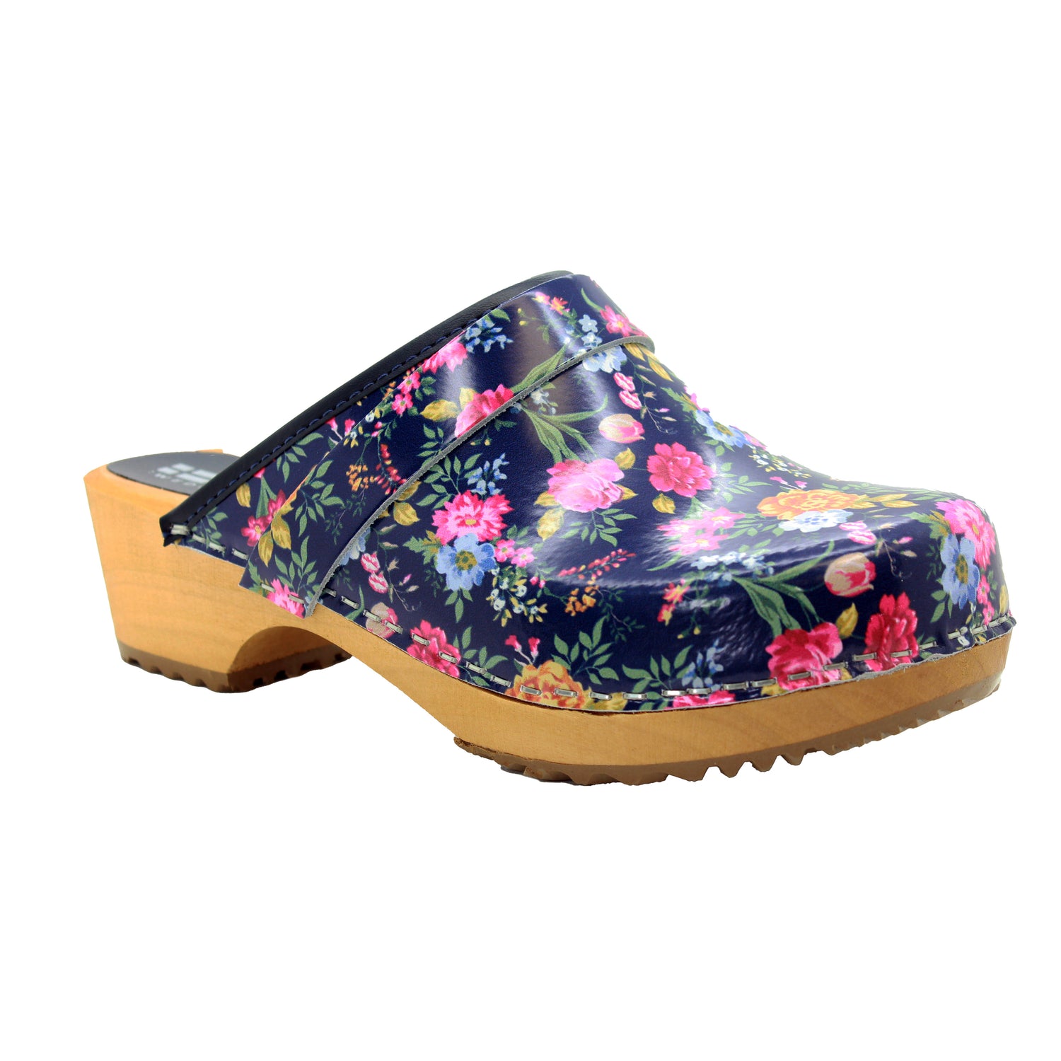 Maja Open Back Astrid Leather Clogs – BJORK Swedish Comfort