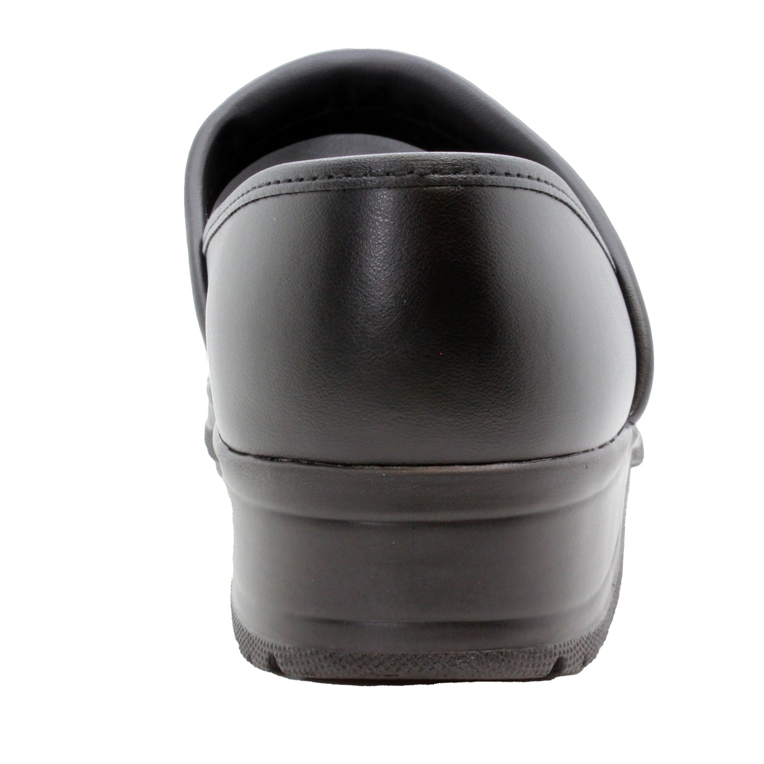 Men's Flex Pro Closed Back Black Leather Clogs – BJORK Swedish Comfort