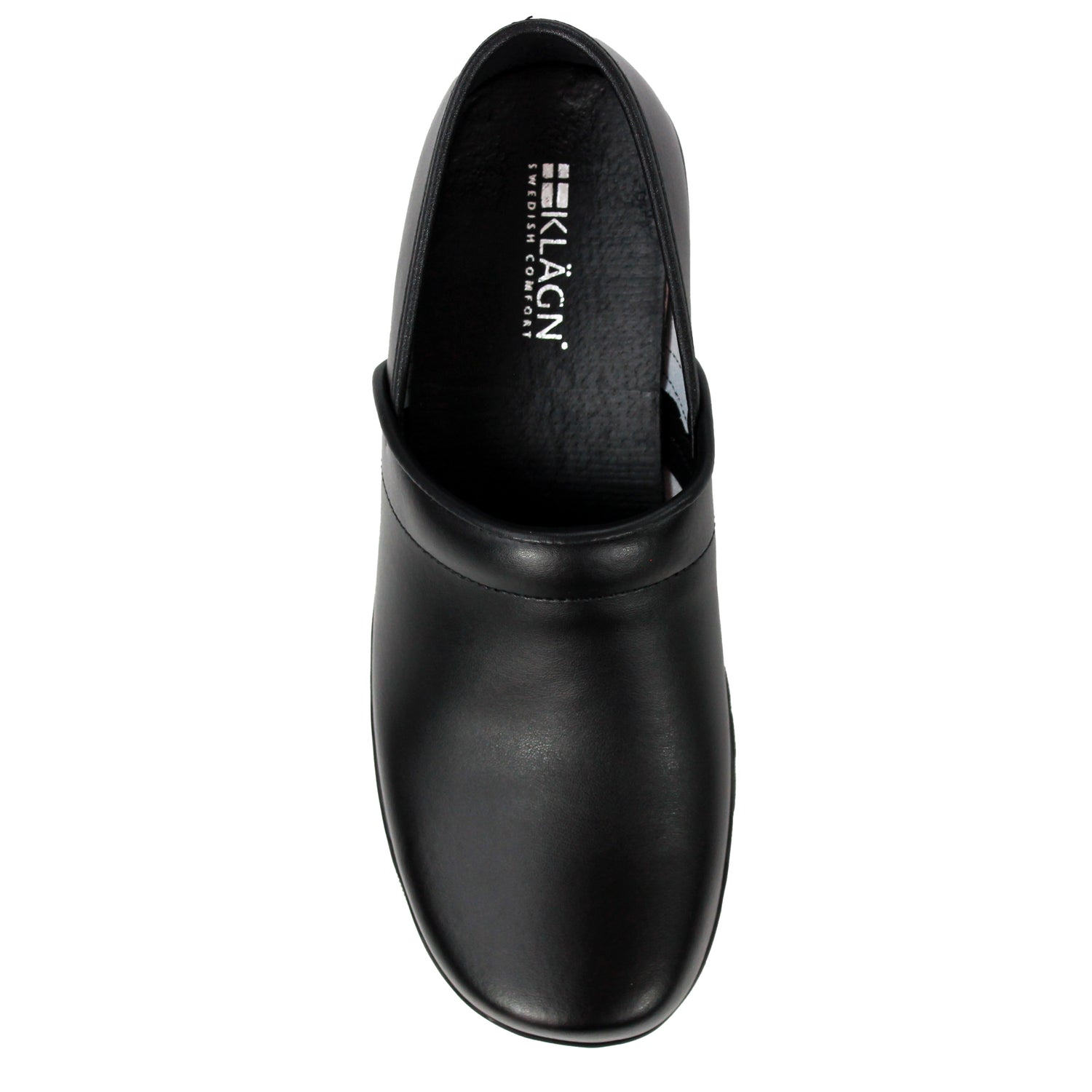 Men's Flex Pro Closed Back Black Leather Clogs – BJORK Swedish Comfort