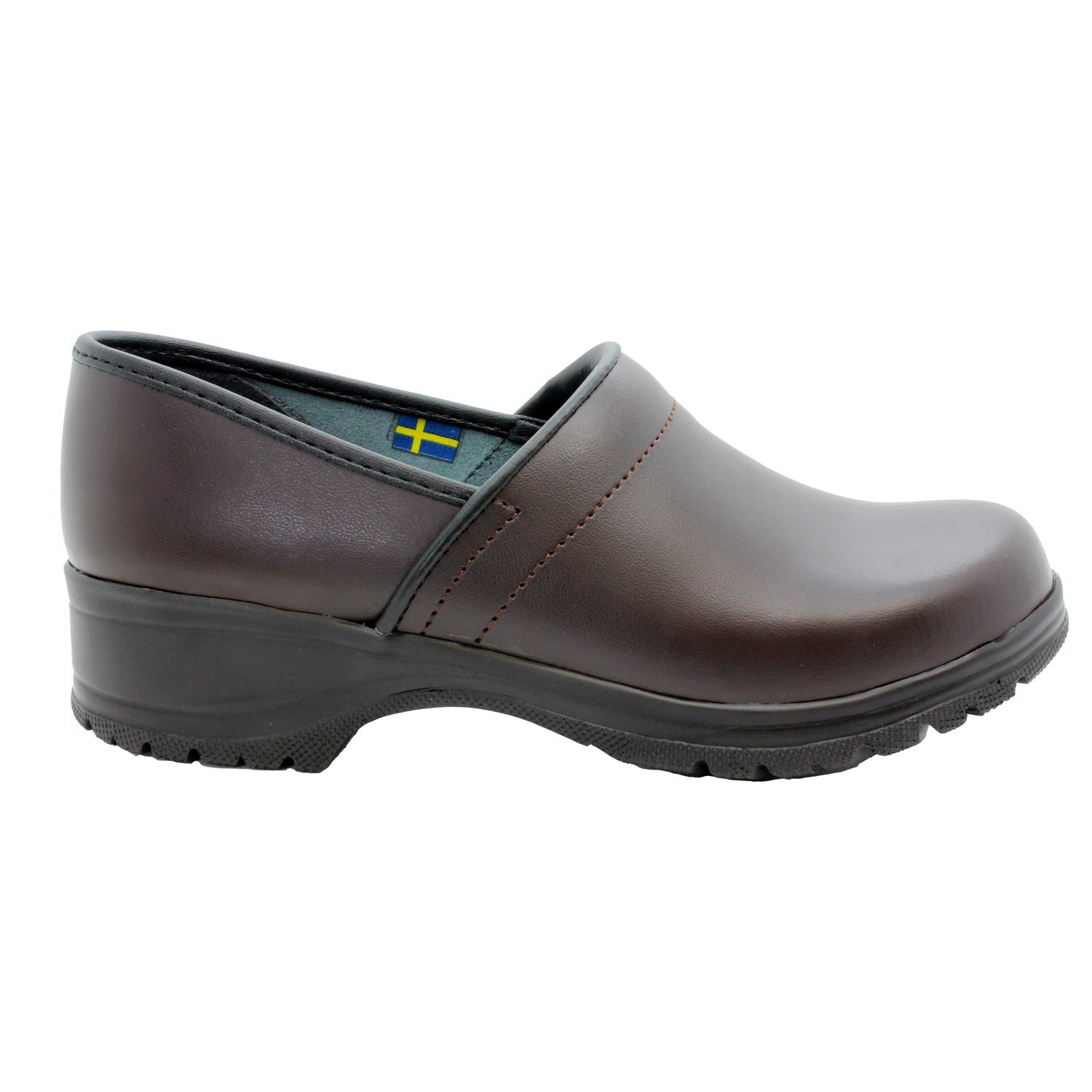 Flex Pro Closed Back Leather Clogs – BJORK Swedish Comfort