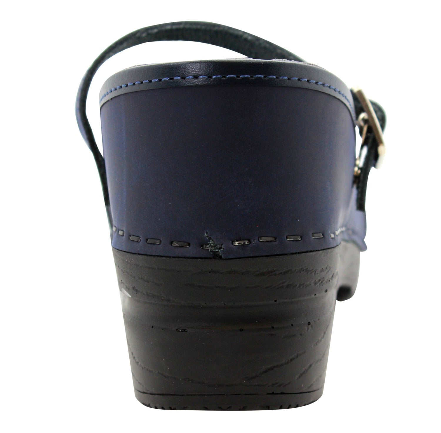 MARCELLA Mary Jane Navy Oiled Leather Clogs – BJORK Swedish Comfort