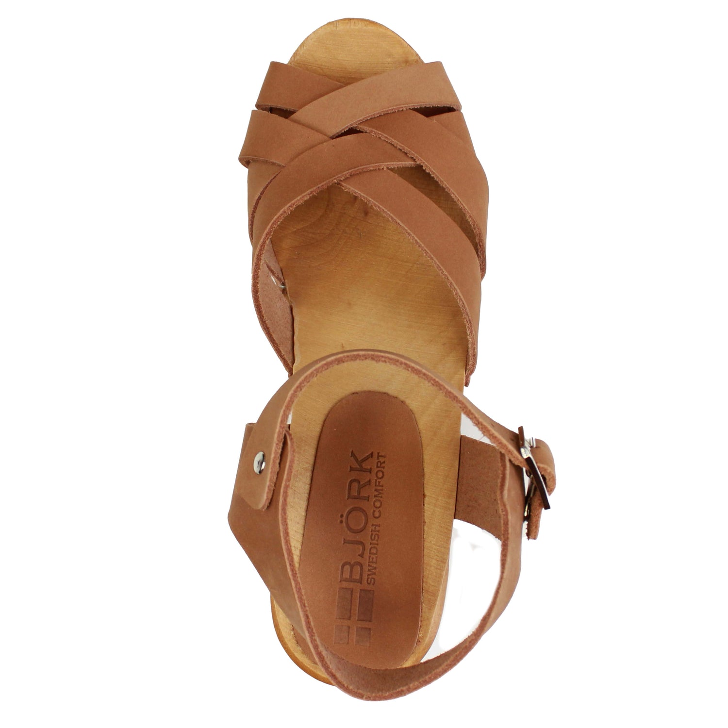 ULRIKA Swedish Wood Clog Sandals in Nubuck Leather – BJORK Swedish Comfort