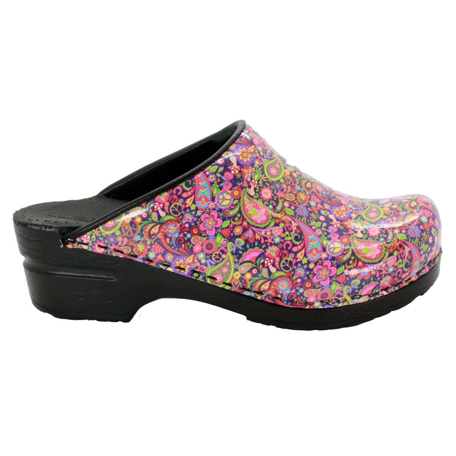 Peace Open Back Pro Leather Clogs – BJORK Swedish Comfort