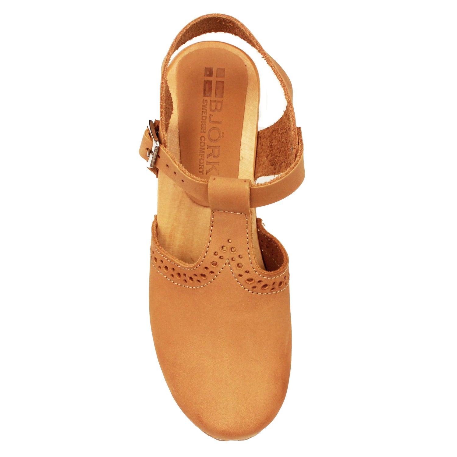 CLARA Swedish Wooden Clogs in Camel Nubuck – BJORK Swedish Comfort
