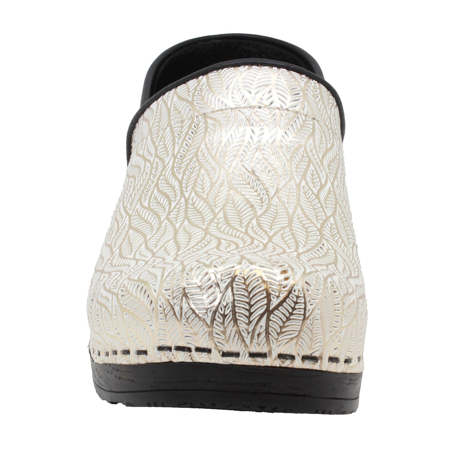 PROFESSIONAL Mysa Natural Tooled Leather Clogs – BJORK Swedish Comfort