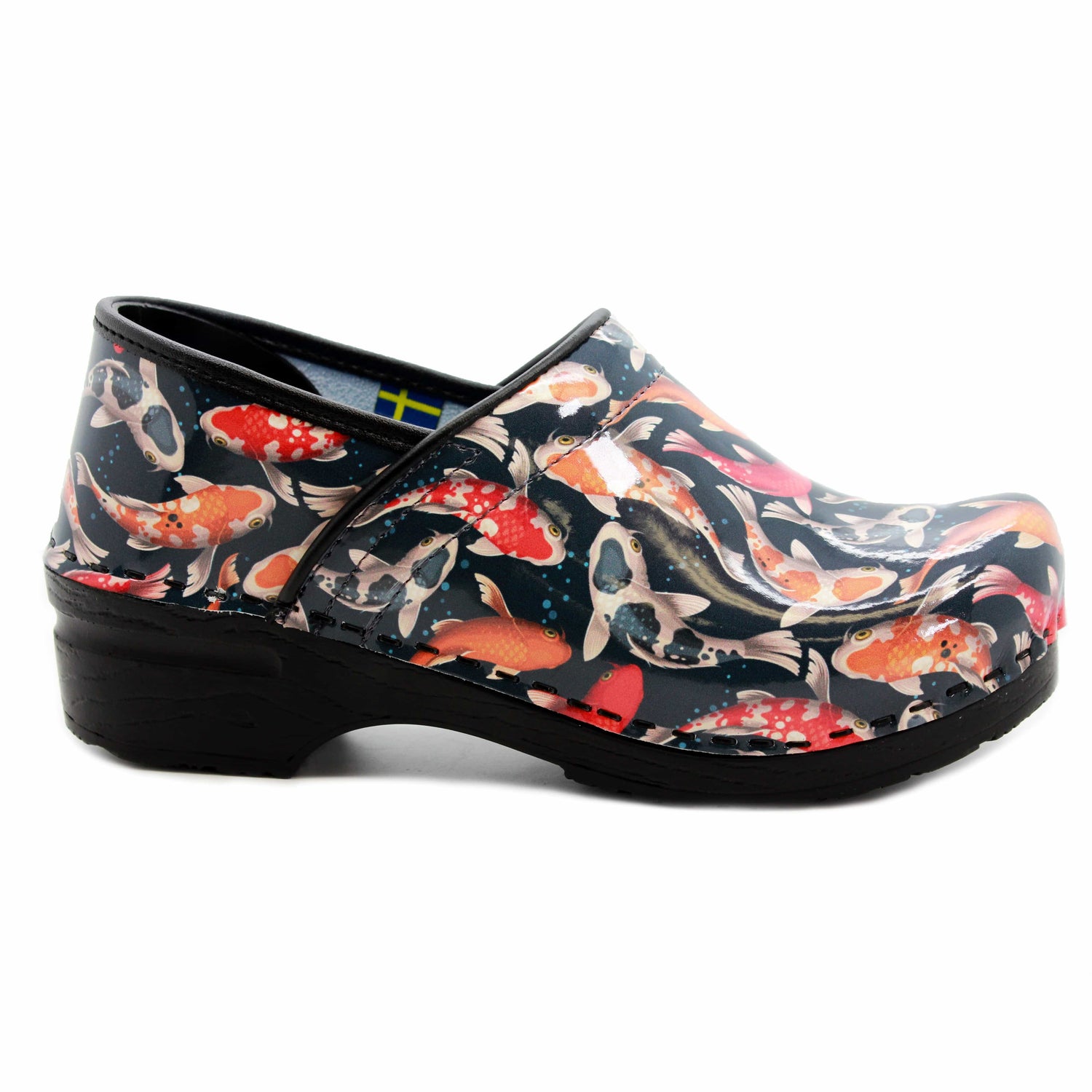 PROFESSIONAL PLUS Fisk Leather Clogs – BJORK Swedish Comfort