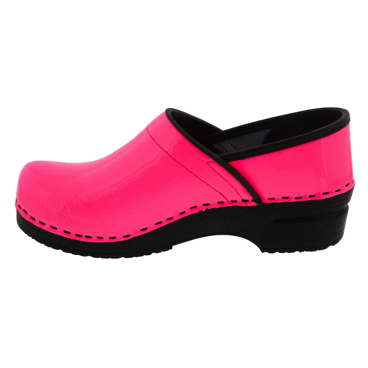 Professional ELSA Neon Pink (Ltd. Edition) Patent Leather Clogs – BJORK ...