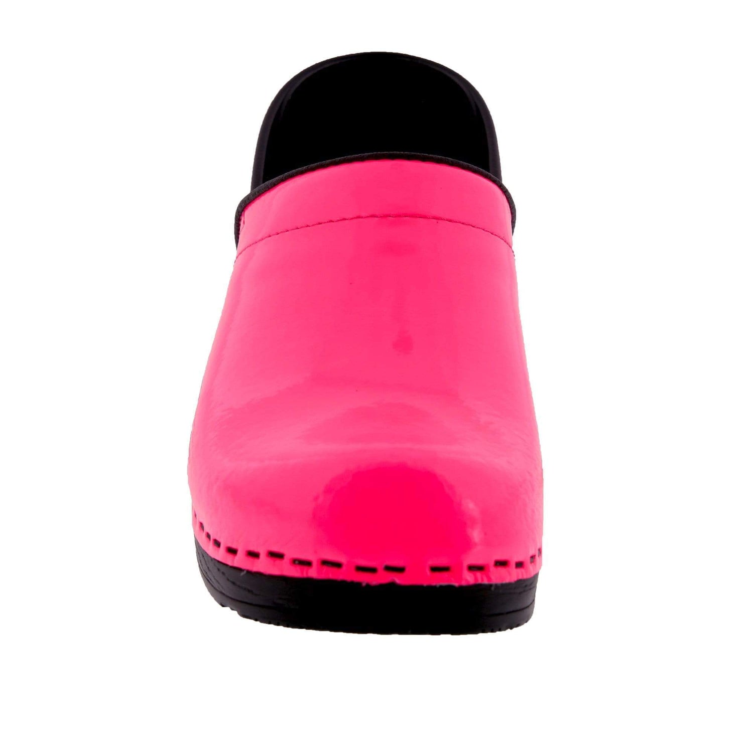 Professional ELSA Neon Pink (Ltd. Edition) Patent Leather Clogs – BJORK ...