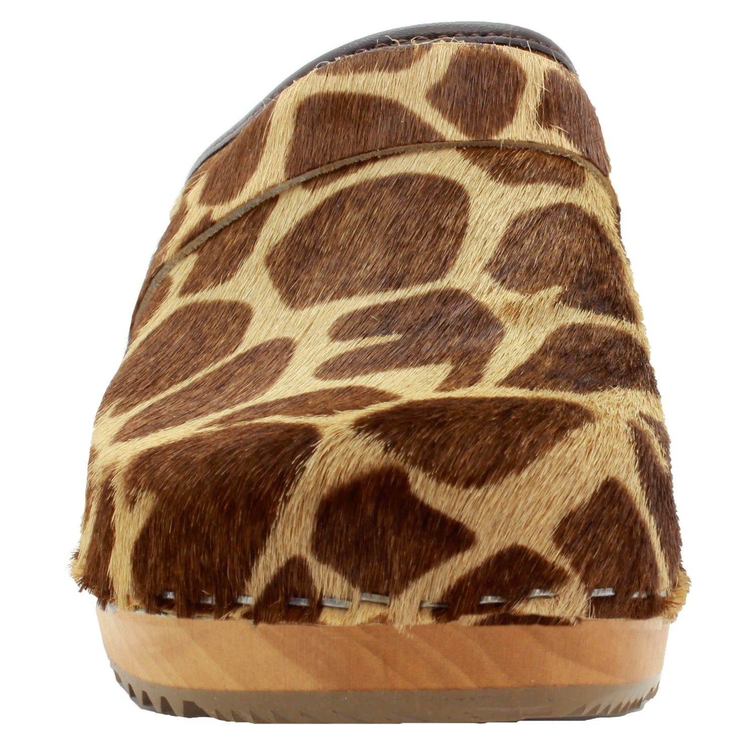 Safari Wood Open Back Giraffe Clogs – BJORK Swedish Comfort