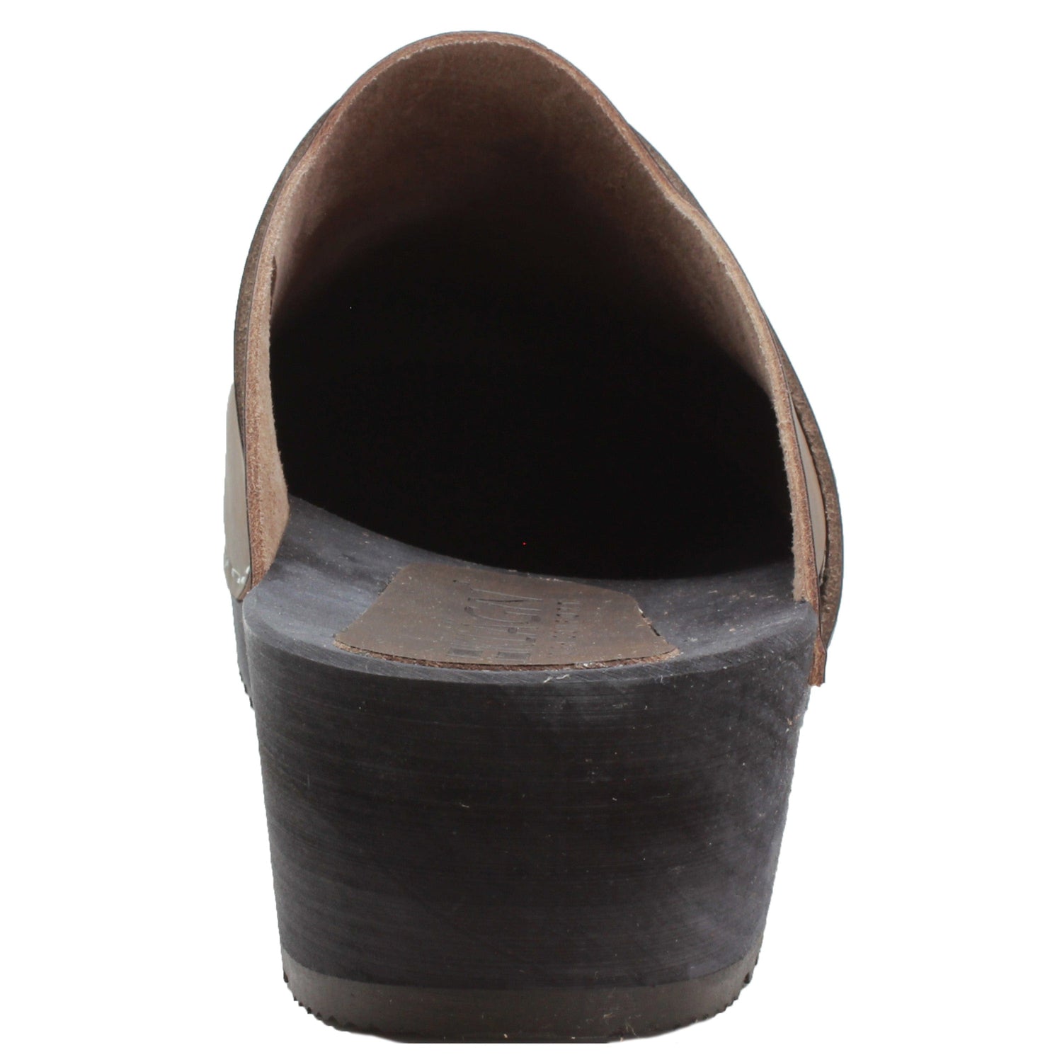 Men's Axel Leather Open Back Wooden Clogs – BJORK Swedish Comfort