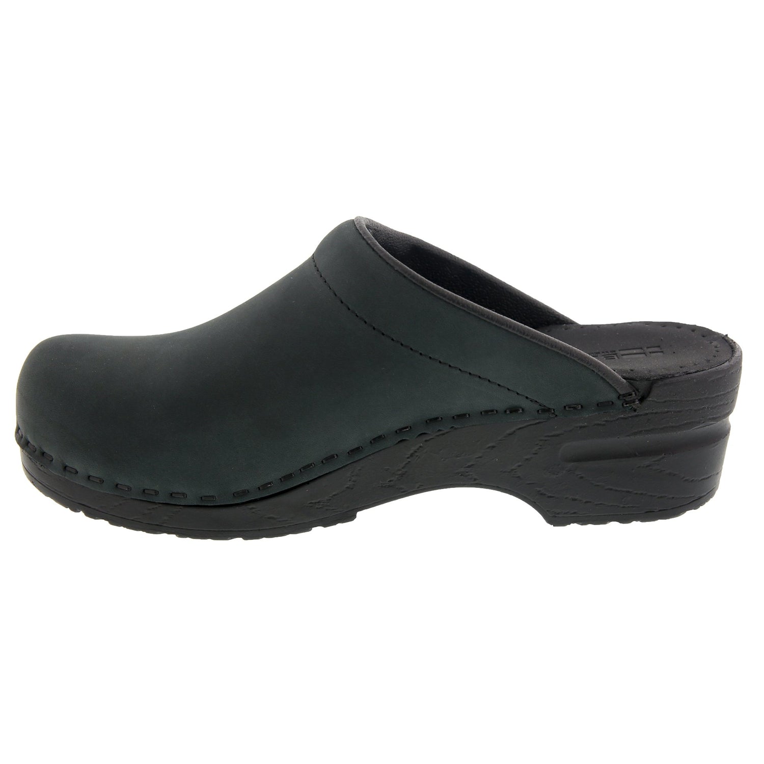 SARA OPEN BACK Oiled Leather Clogs – BJORK Swedish Comfort