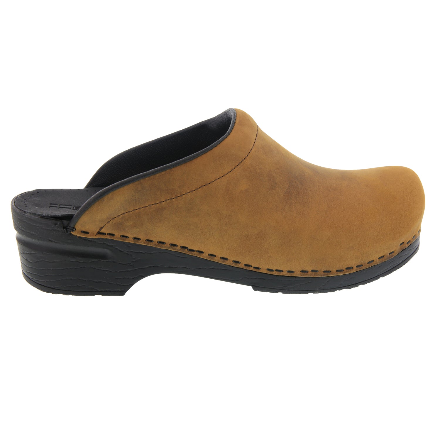 Men's SAM OPEN BACK Oiled Leather Clogs – BJORK Swedish Comfort
