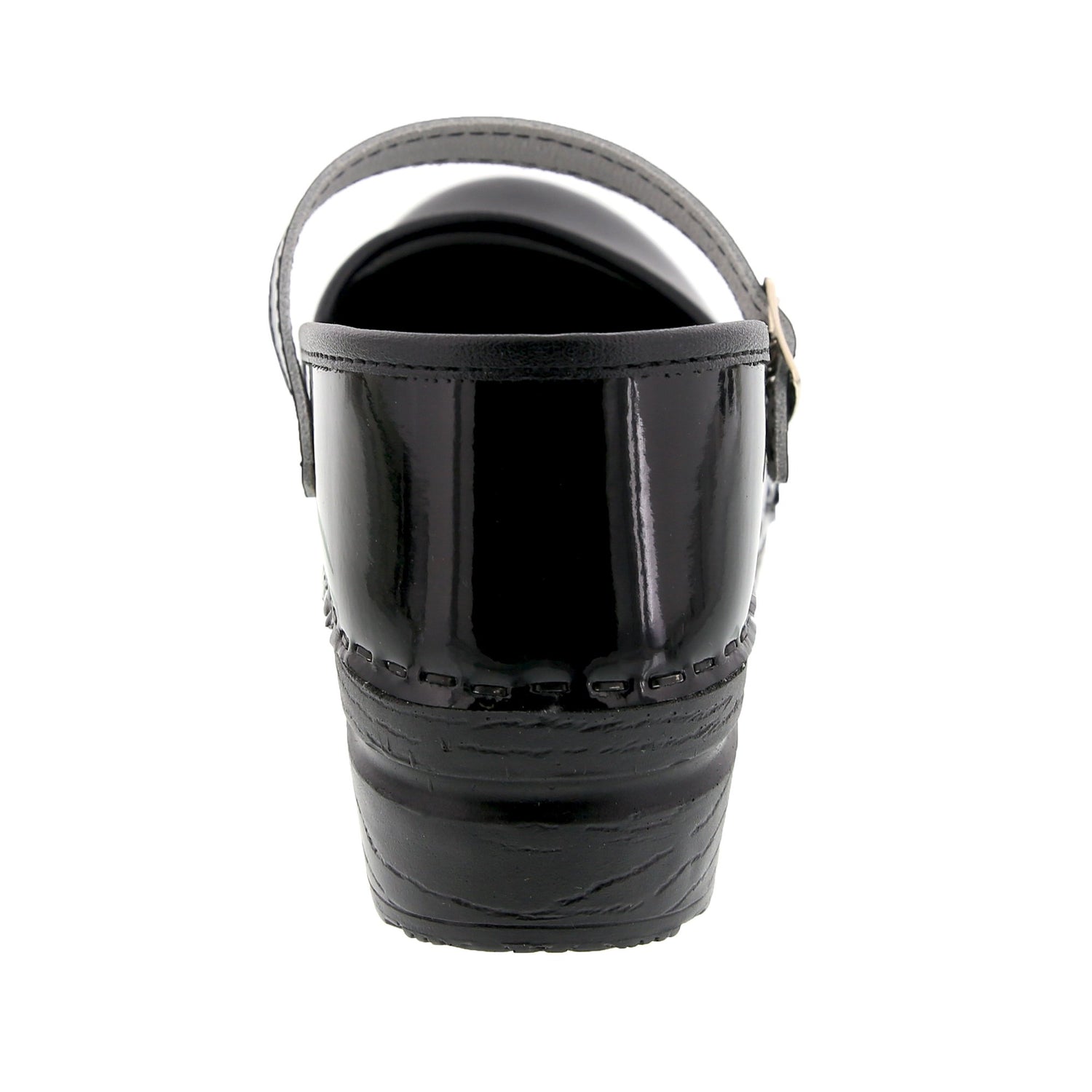MARCELLA Mary Jane Black Patent Leather Clogs – BJORK Swedish Comfort