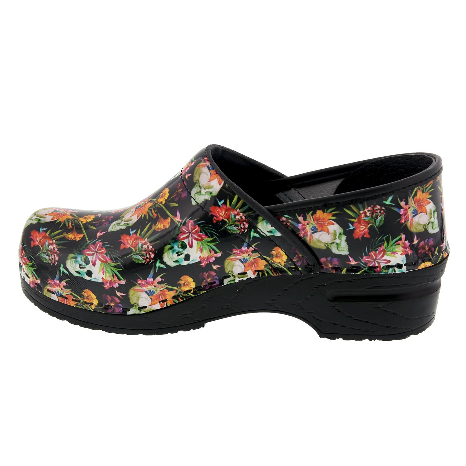 PROFESSIONAL Moa Skull Leather Clogs – BJORK Swedish Comfort