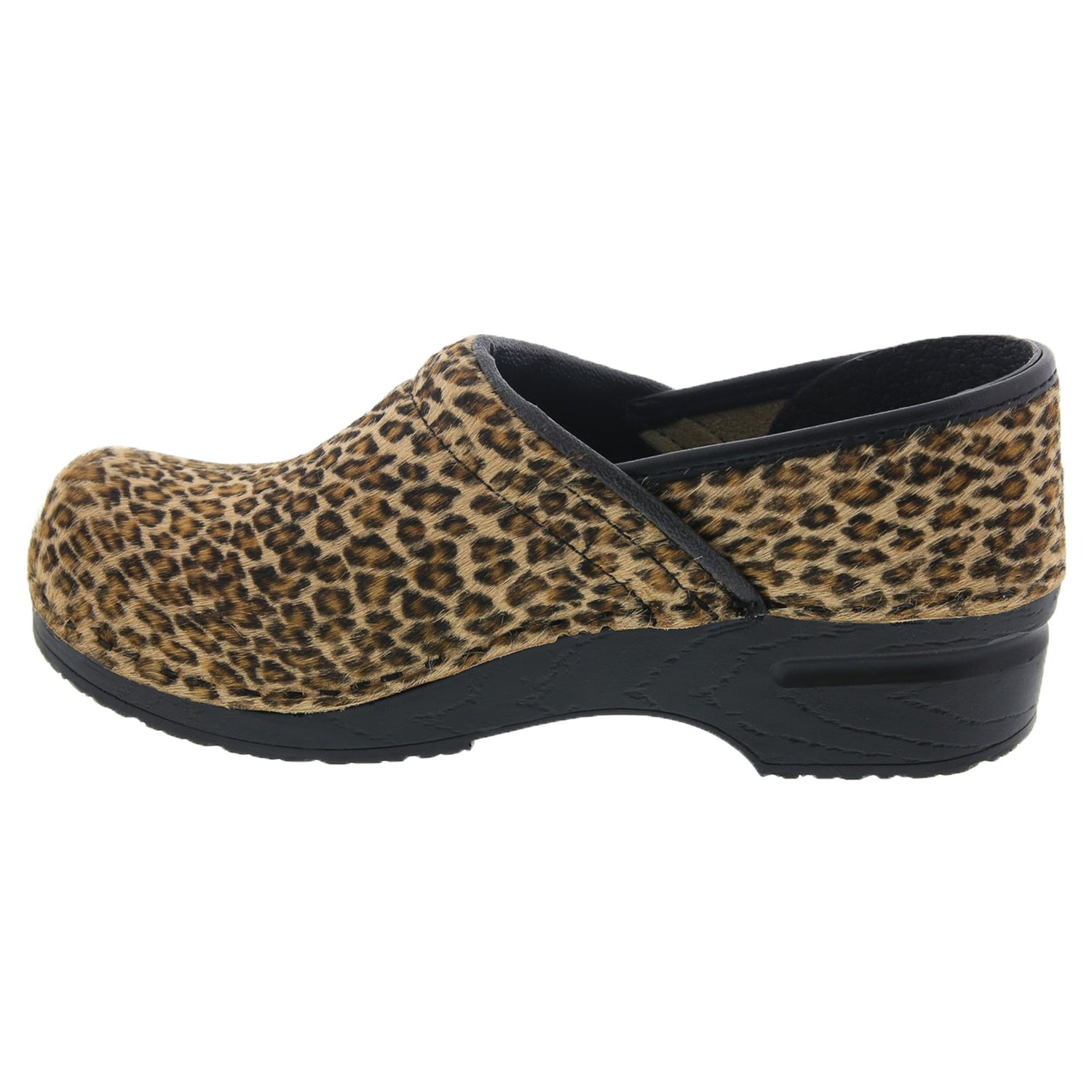 PROFESSIONAL Safari Collection Leather Clogs in Leopard – BJORK Swedish ...