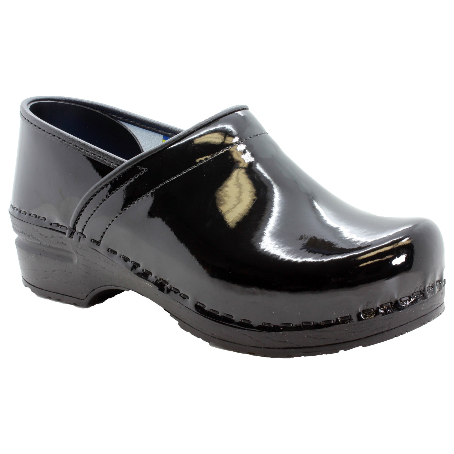 PROFESSIONAL PLUS Women's Patent Leather Clogs – BJORK Swedish Comfort