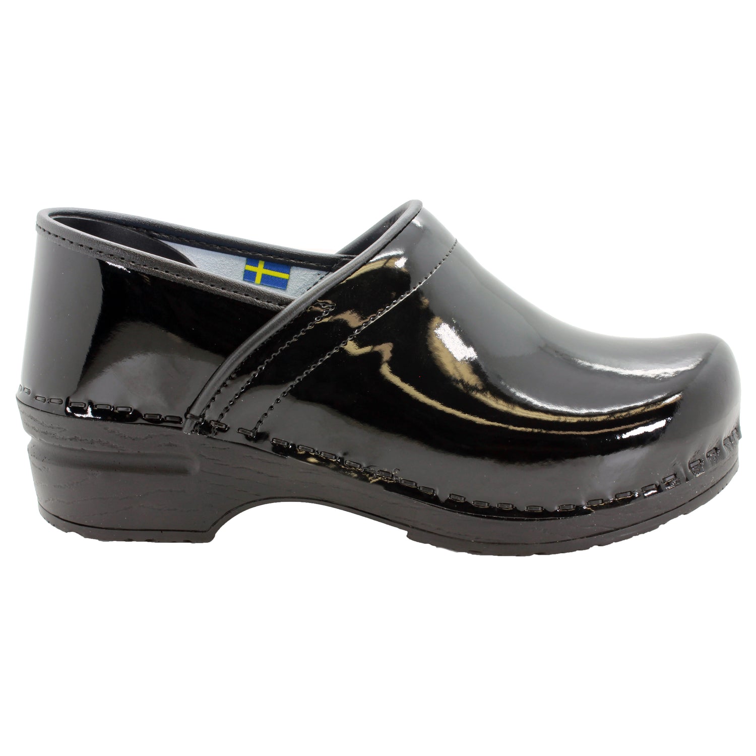 PROFESSIONAL PLUS Women's Patent Leather Clogs – BJORK Swedish Comfort