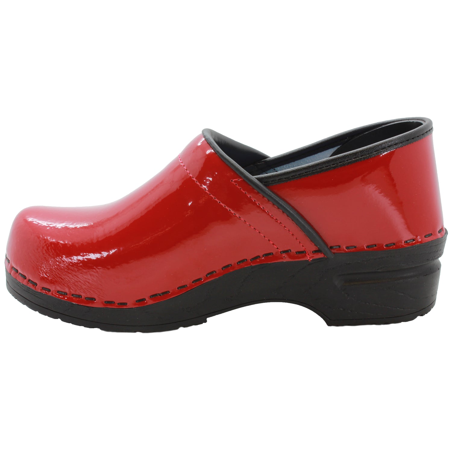PROFESSIONAL PLUS Women's Patent Leather Clogs – BJORK Swedish Comfort