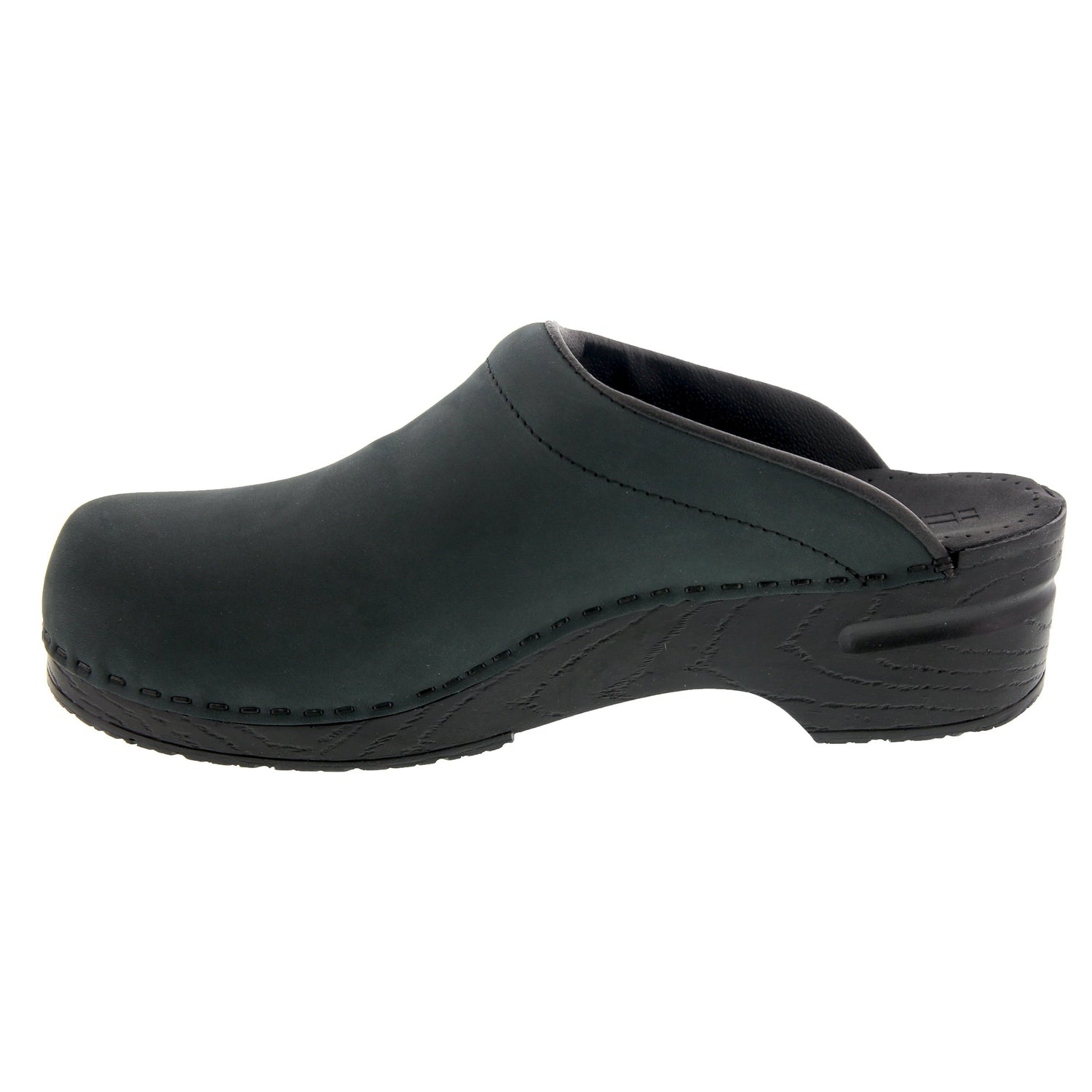 Men's SAM OPEN BACK Oiled Leather Clogs – BJORK Swedish Comfort