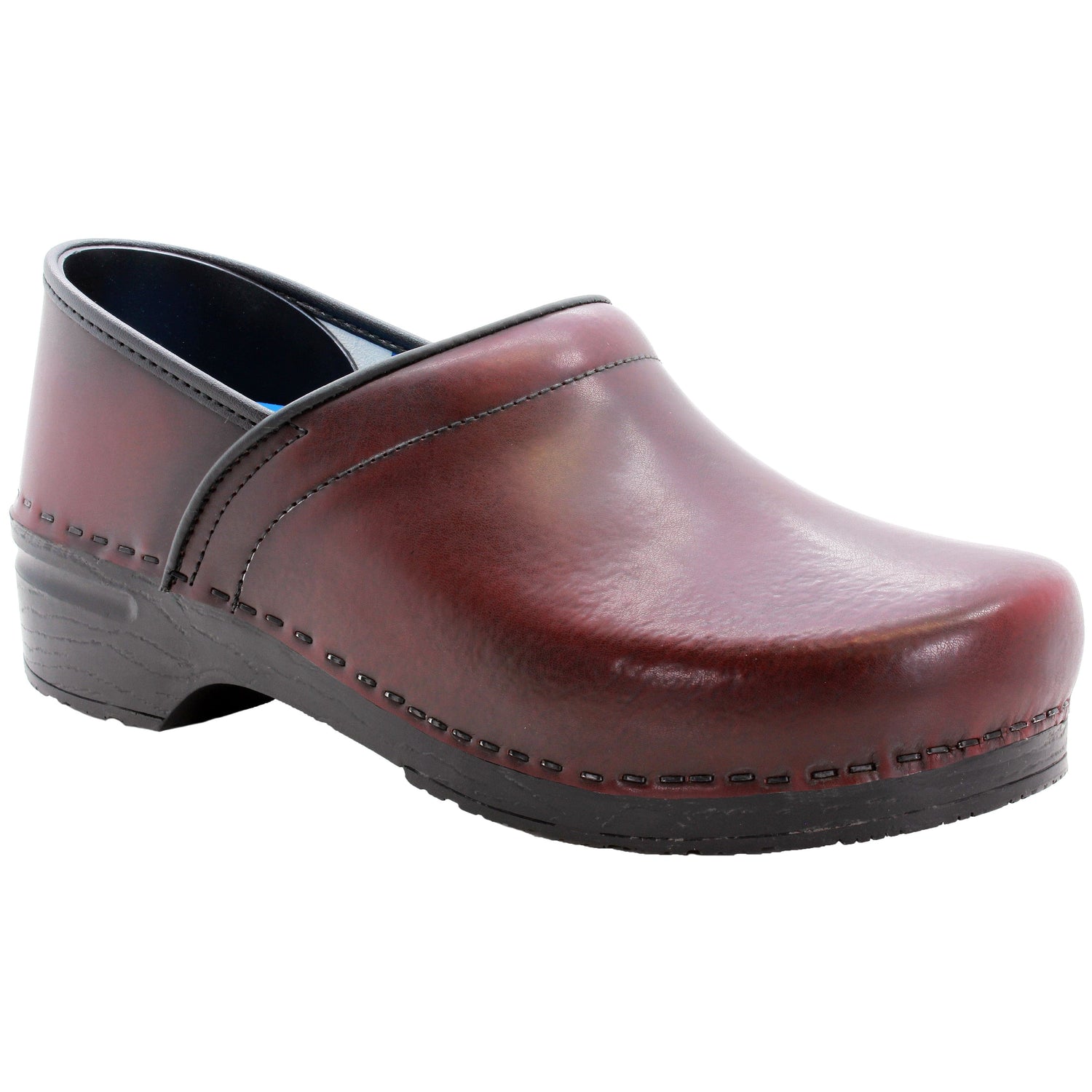 KLÄGN PROFESSIONAL PLUS Men's Cabrio Leather Clogs – BJORK Swedish Comfort