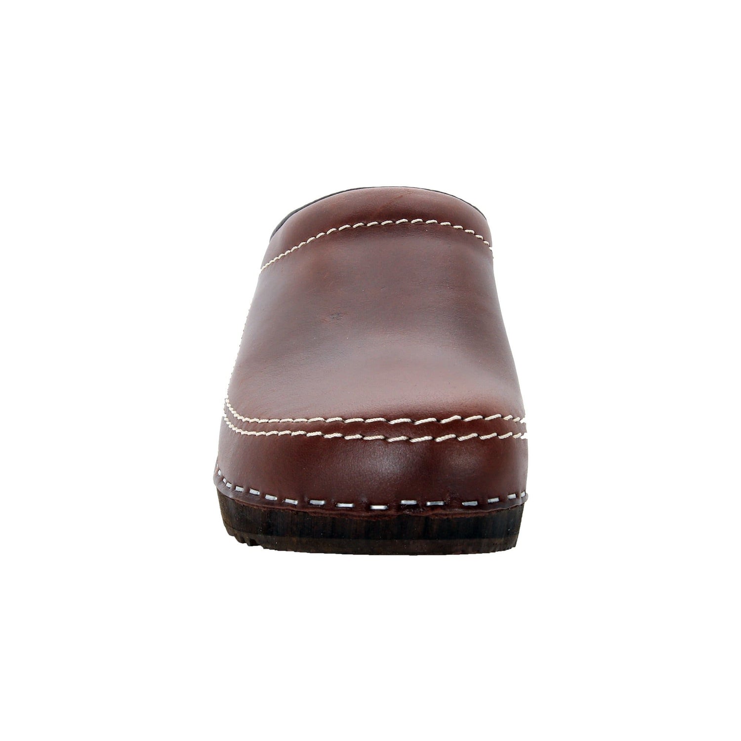 Men's Christian Wood Open Back Oiled Leather Clogs – BJORK Swedish Comfort