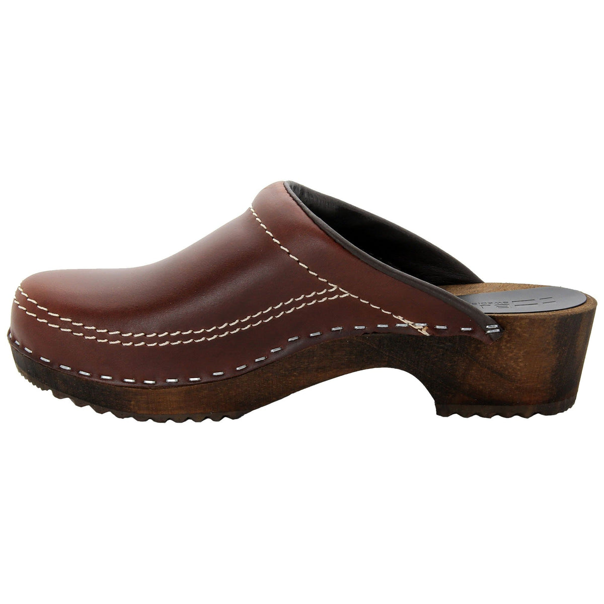 Men's Christian Wood Open Back Oiled Leather Clogs – BJORK Swedish Comfort